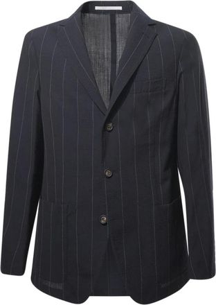 Eleventy Homme, Vestes, Bleu, Taille: L Costume crois&eacute;