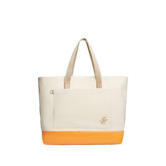 Tommy Hilfiger Cabas de plage en toile de coton