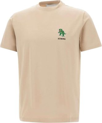 Iceberg Homme, Tops, Beige, Taille: M T-Shirt