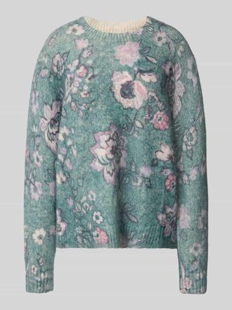 Christian Berg Relaxed Fit Strickpullover mit Leinen-Anteil
