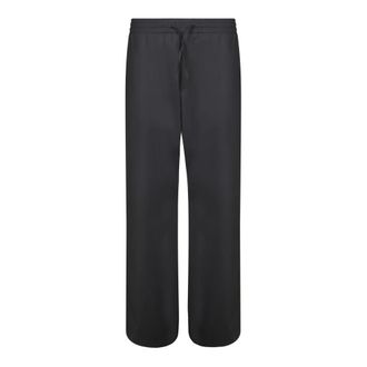 Msgm Msgm, Homme, Pantalons, Noir, Taille: S Pantalon Large en Laine Vierge