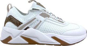 Guess Femme, Chaussures, Blanc, Taille: 41 EU Genga Baskets