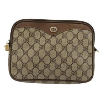 Gucci Sac bandouli&egrave;re vintage Pre-owned - Femme - Pre-owned - Beige - Taille: ONE Size