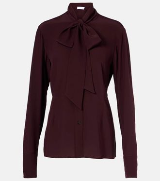 Stella McCartney Schluppenbluse aus Seide