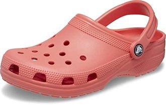 Crocs Sabots Classiques Unisexes pour Adultes, Pastèque Fluo, 10 Women/8 Men