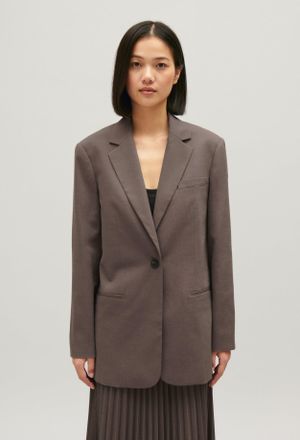Claudie Pierlot Veste tailleur marron glac&eacute;