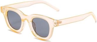 Generic Lunettes De Soleil Unisexes &Agrave; Monture Fine For Hommes Et Femmes, Id&eacute;ales For Les Sports Plein Air Vacances(Brown)