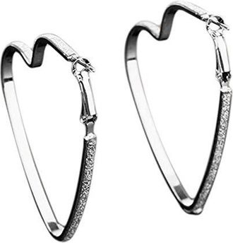 Generic Boucles d Oreilles, Cerceau Mousseux Large Creux Creux pour Femme, Bijoux de soir&eacute;e de Haute qualit&eacute;Durabilit&eacute;