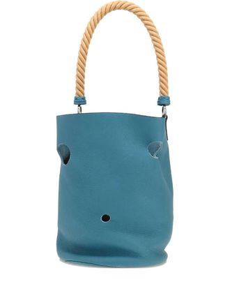 Herm&egrave;s sac seau Mangeoire (2007) - Bleu
