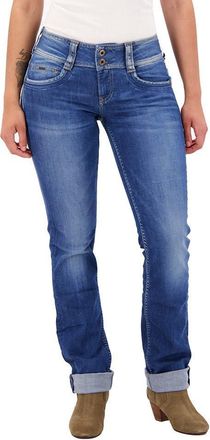 Pepe Jeans London Damen Gen Straight Jeans, 000denim (D45), 27W / 30L