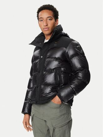 Blauer &Uuml;bergangsjacke Perkins 26WBLUC02170 Schwarz Regular Fit