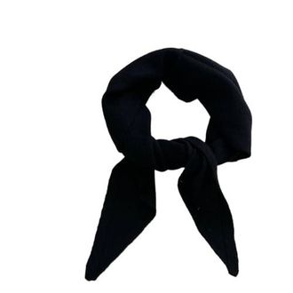 Generic &Eacute;charpe triangulaire en tricot - Ch&acirc;le chaud avec pompons pour lhiver, Couleur 8, 38cmX110cm