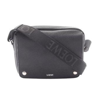 Loewe Pre-owned Pebble Leather Shoulder Bag - - Pre-owned - Herren - Schwarzk - ONE SIZE