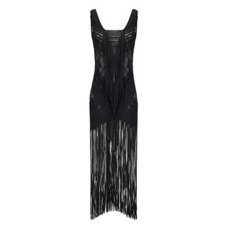 Elisabetta Franchi Damen, Kleider, Schwarzk, SGr&ouml;&szlig;e