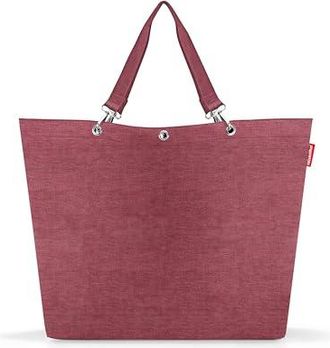 Reisenthel Shopper XL - Sac de courses spacieux et &eacute;l&eacute;gant sac &agrave; main en un - En mat&eacute;riau imperm&eacute;able, Marron torsad&eacute;, xl