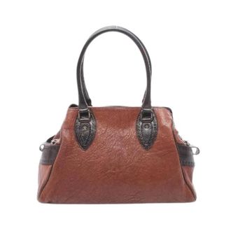 Fendi Pre-owned Etnico Leder Handtasche - - Pre-owned - Damen - Braun - ONE SIZE