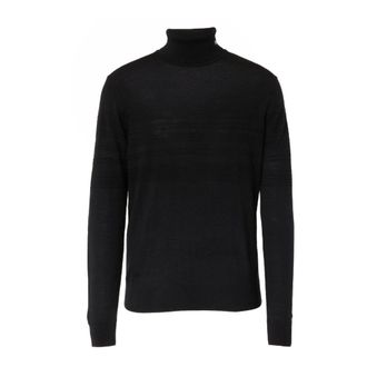 Emporio Armani Schwarze Rollkragenpullover Stilvoll 6K1Mxg1Mxtz0999 - - Knitwear - Herren - Schwarzk - 3XL