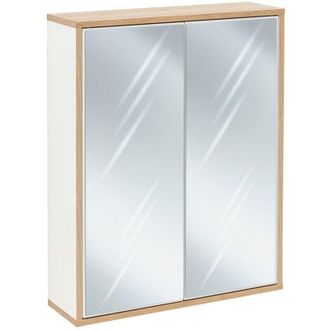 Fackelmann Finn Spiegelschrank 60cm - Wei&szlig; matt