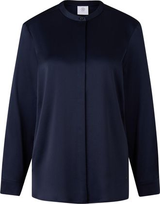 Bogner Satin-Bluse Gerrit für Damen - Navy-Blau - 44