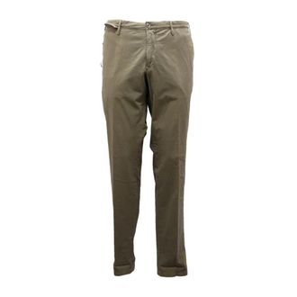 PT01 Gr&uuml;ne Baumwollhose Modell 211 - - Trousers - Herren - Gr&uuml;n - W33