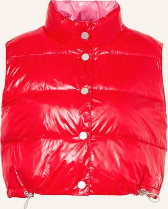 Frieda & Freddies Frieda & Freddies Cropped-Steppweste Maddy Zum Wenden schwarz