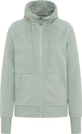 Elbsand Airin Damen Sweatjacke, Dickes Sweatshirt mit Kapuze und Zip Verschluss, locker geschnitten