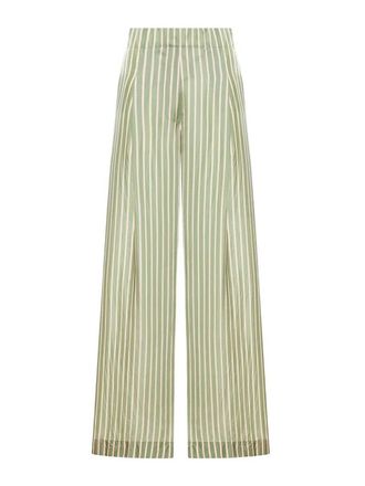Dries Van Noten Casual Hose - Gr&uuml;n