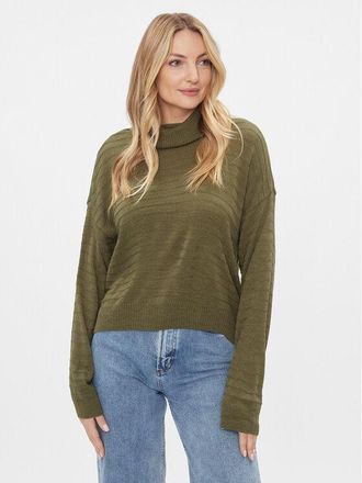 Only Rollkragenpullover 15294524 Gr&uuml;n Regular Fit