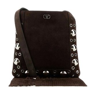 Valentino Garavani Femme, Sacs, Brun, Taille: ONE Size Small Nellc&ocirc;te Sac bandouli&egrave;re