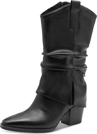 Marco Tozzi Marco Tozzi Damen Stiefel Spitz Elegant, Schwarz (Black), 38 EU