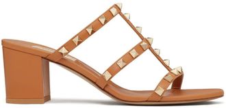 Valentino Garavani Sandalen - Sandals Leather Brown - Gr. 36,5 (EU) - in Braun - f&uuml;r Damen