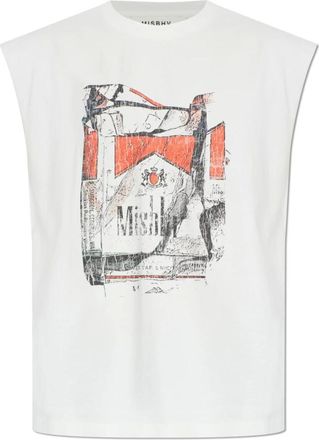 Misbhv Misbhv, Homme, Tops, Blanc, Taille: XL Top sans manches