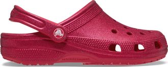 Crocs Pantoletten Crocs Classic Glitter Clog 205942 Rosa