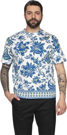 Etro Homme, Tops, Multicolore, Taille: XL T-shirt Soho