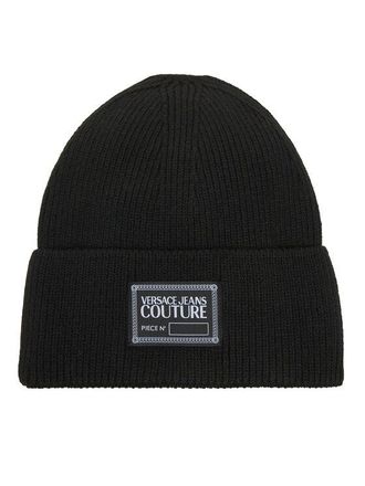 Versace Jeans Couture M&uuml;tze Big Beanie 79YAZK50 Schwarz