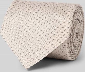 HUGO BOSS Krawatte aus reiner Seide mit Allover-Muster Modell ONE