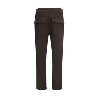 Moncler Mens Brown Cotton Athletic Pants