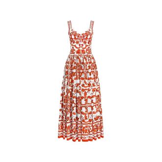 Dolce & Gabbana Midikleid - - Dresses - Damen - Mehrfarbig - S