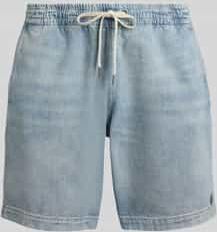 Polo Ralph Lauren Regular Fit Jeansshorts mit Tunnelzug