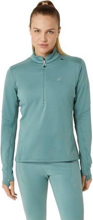 Asics Damen T-Shirt ROAD WINTER 1/2 ZIP MID LAYER