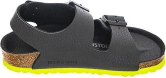 Birkenstock Logo-Detailed Synthetic Sandals - Black