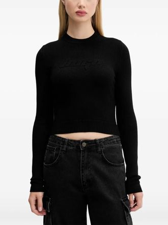 HUGO BOSS logo detail top - Noir