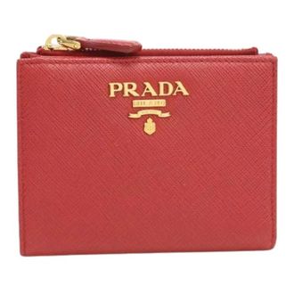 Prada Pre-owned Wallet (bi-fold) - - Pre-owned - Damen - Rot - ONE SIZE