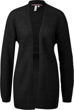 QS by s.Oliver Cardigan Strickjacke Locker gestrickte Jacke mit überschnittener Schulter