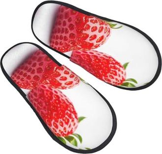 Generic Pantoufles Impression De Fraises Chausson Confort Respirantes Chaussons Pour Femme Ext&eacute;rieur Unisex M