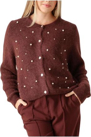 Aaiko Damen, Strickwaren, Braun, MGr&ouml;&szlig;e