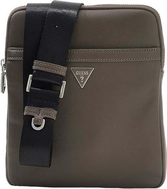 Guess sac &agrave; &eacute;paule bandouli&egrave;re Certosa Crossbody Bag Brown Shitake taupe