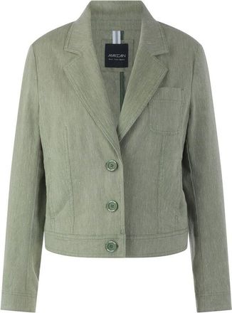 Marc Cain Damen Blazer mit Leinen
