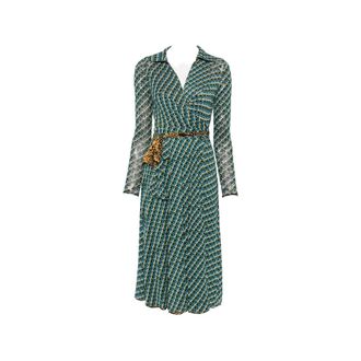 Diane Von F&uuml;rstenberg Phoenix Reversible Midi Dress