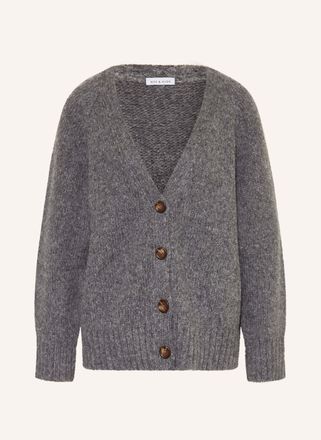 Mrs & Hugs Mrs & Hugs Strickjacke Aus Alpaka grau